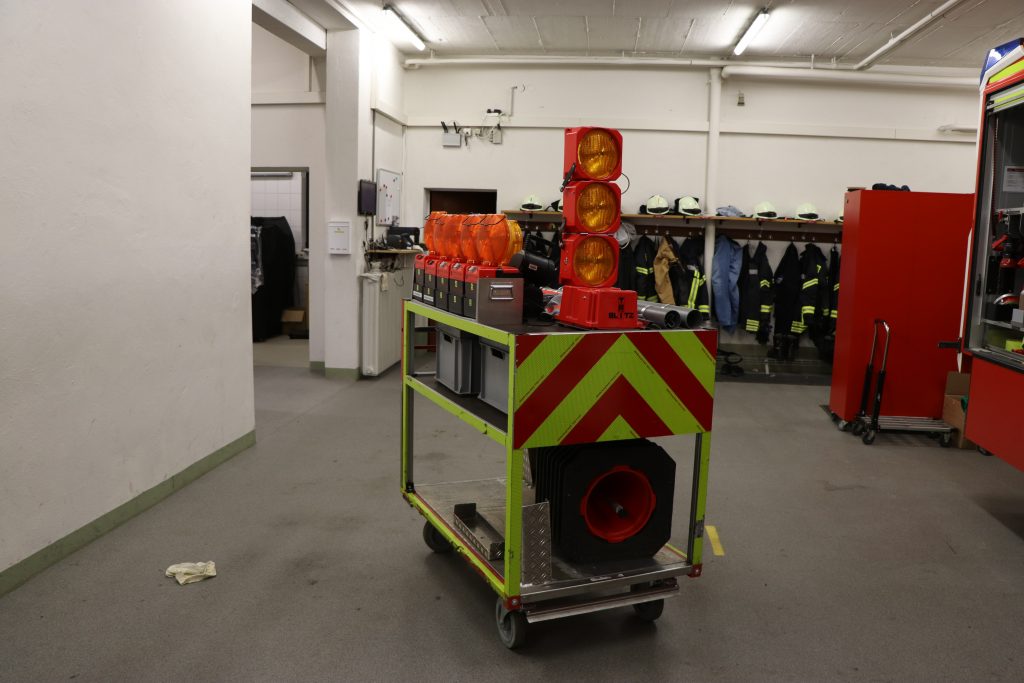 Rollcontainer Verkehrssicherung – Feuerwehr Jockgrim